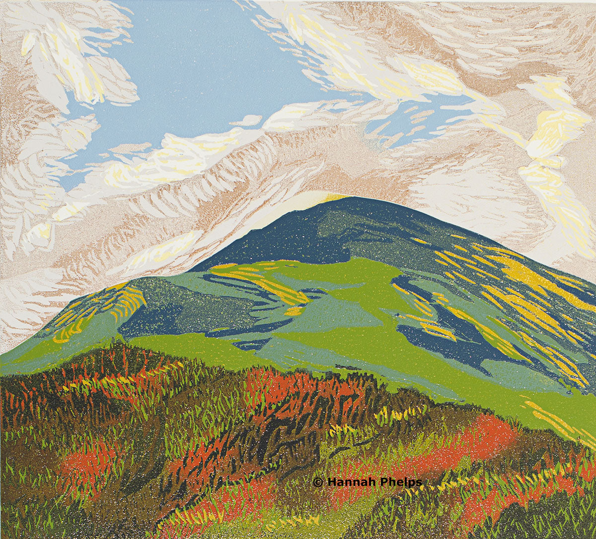 Jigsaw Reduction Woodblock Prints